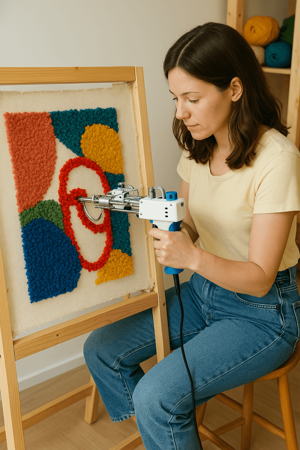 Rug Tufting: Rug tufting Online Tutorial | elomets.com